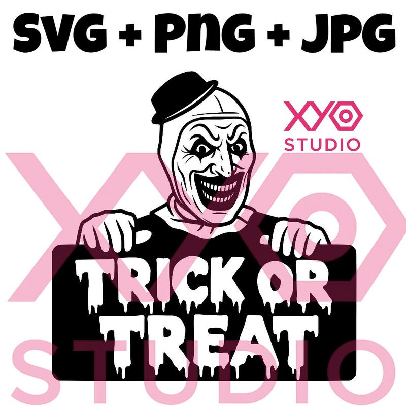 Terrifier Svg - Etsy