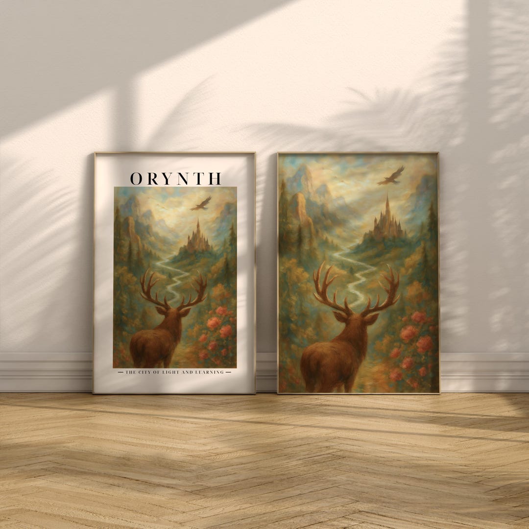 Throne of Glass Orynth Digital Print | Terrasen Wall Art | SJM Fantasy ...