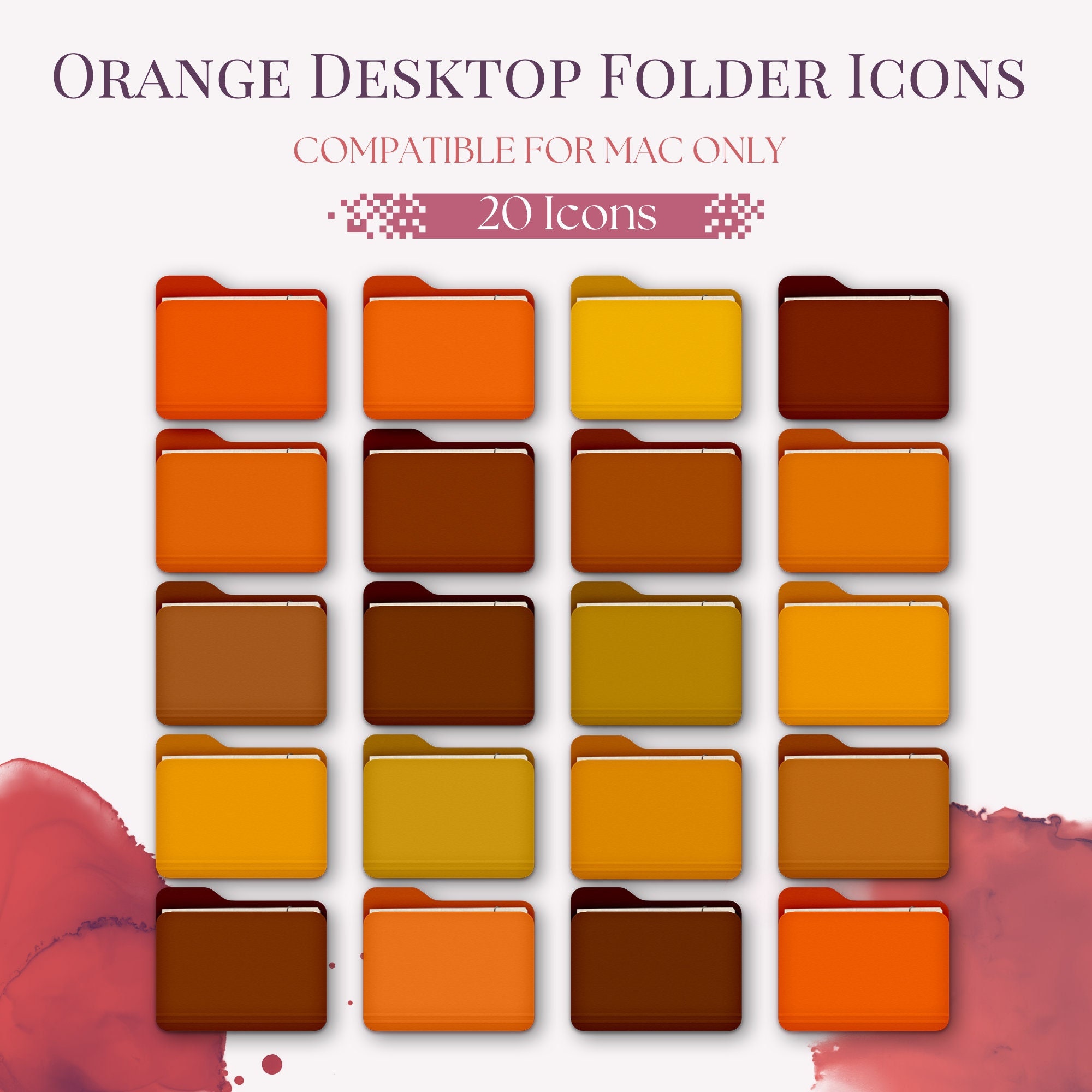 Orange Folder Icon