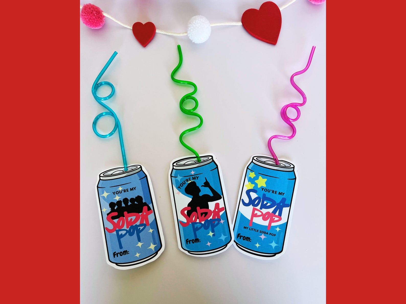 Soda Pop Valentine / You're My Soda Pop / Huntrix / Girl Band / Boy ...
