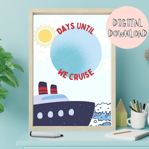 Cruise Countdown - Etsy