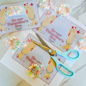 In Our Valentines Day Era Valentine, Candy Bracelet, Swiftie Valentine ...