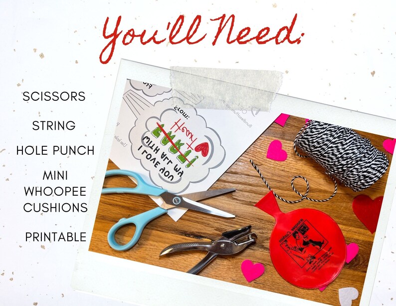 Whoopee Cushion Valentine / Fart Valentine / Boy Valentine / Classroom ...