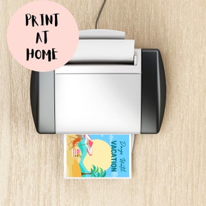 Beach Vacation Countdown / Printable Countdown / Days Until Vacation ...