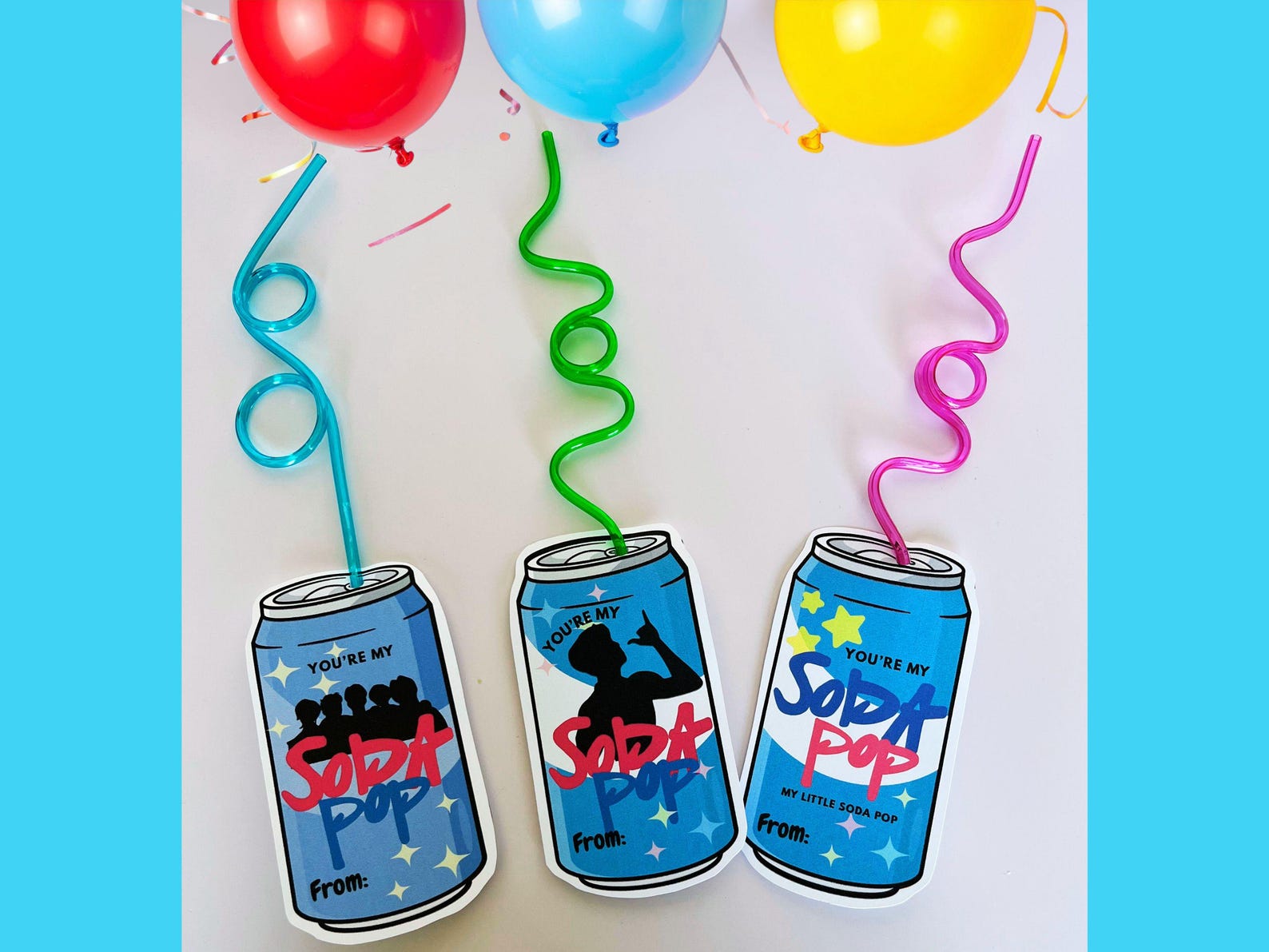 Soda Pop Party Favor / You're My Soda Pop / Huntrix / Girl Band / Boy ...