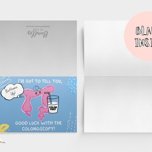 Colonoscopy Card / Colonoscopy Prep Encouragement / Get Well - Etsy