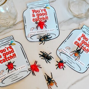 Bug Valentine, Bug in a Jar Valentine, Non Candy Valentine, Printable ...