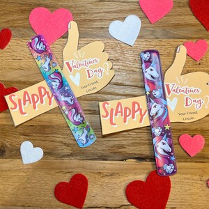 Slappy Valentines Day Card / Slap Bracelet Valentine / School Classroom ...
