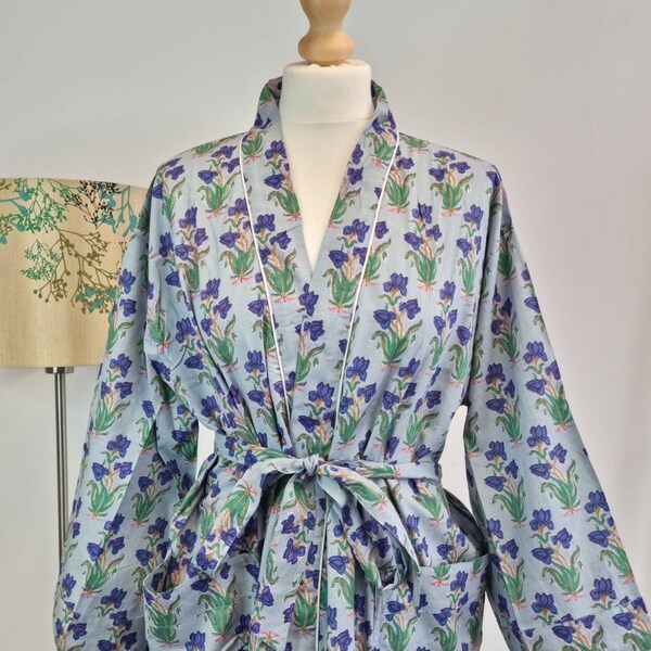 Indian Cotton Robe - Etsy