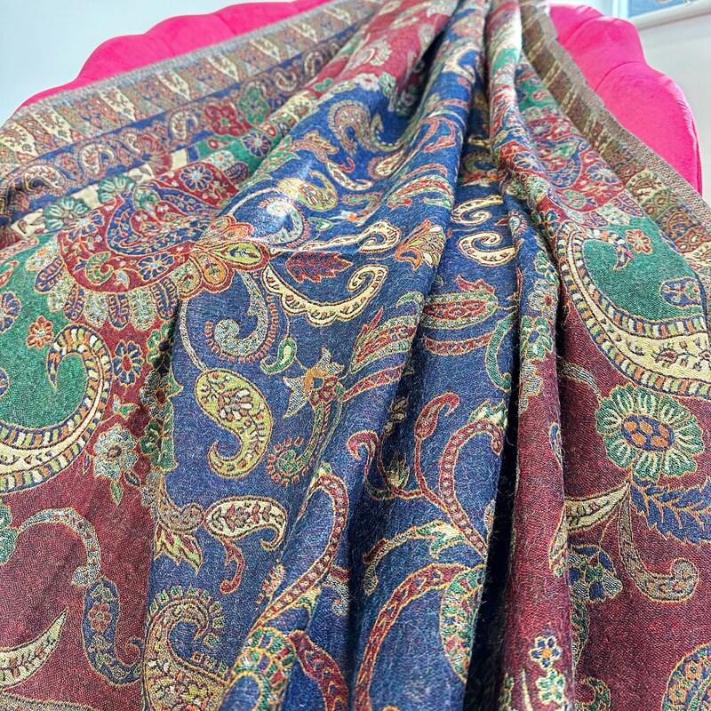 Paisley Throw - Etsy UK