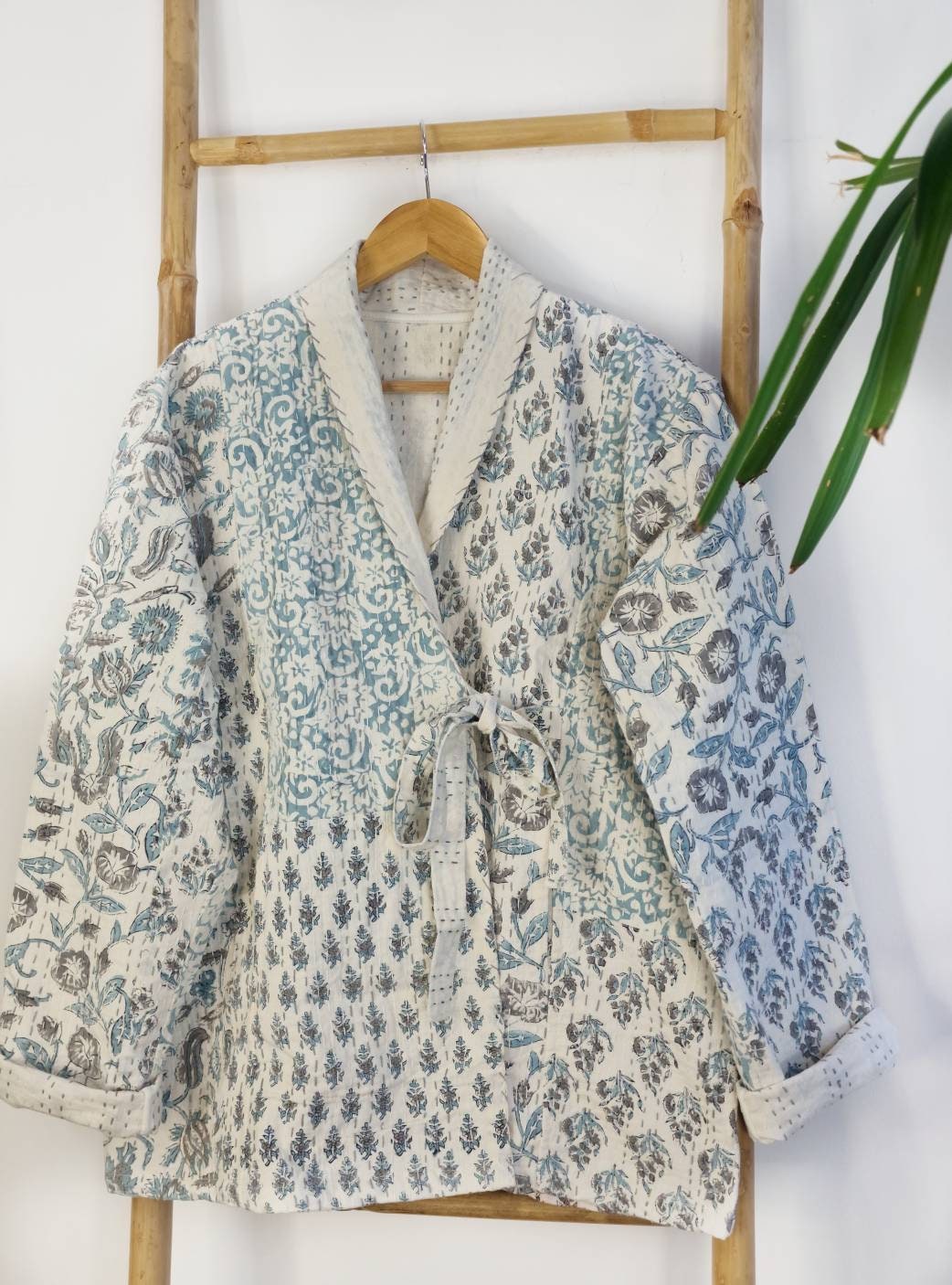 Kantha Reversible Short Length Spring Bolero All Season Bohemian ...