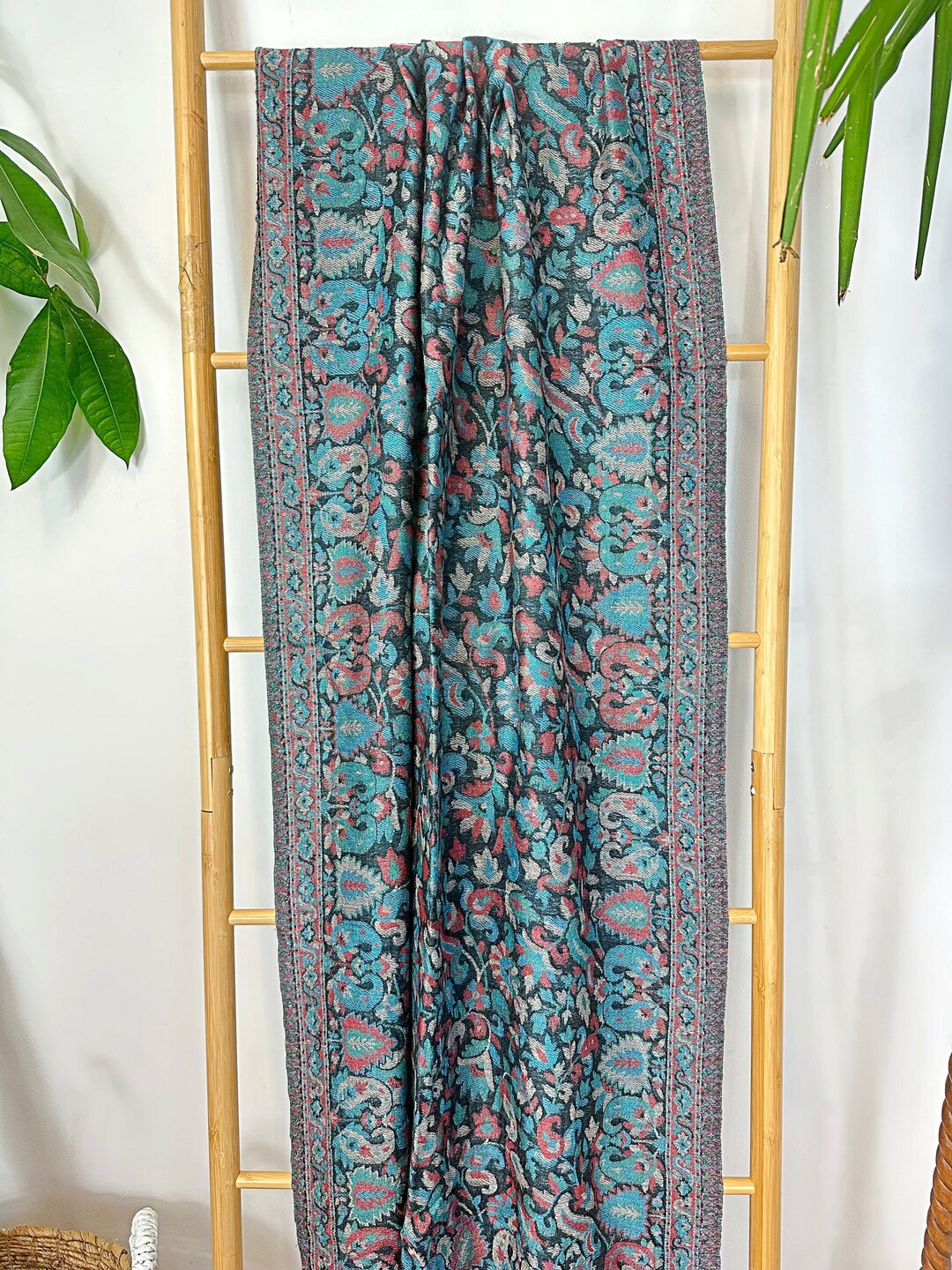 Kaani Pure Wool Pashmina Scarf Stole | Handmade Classic Gifts ...