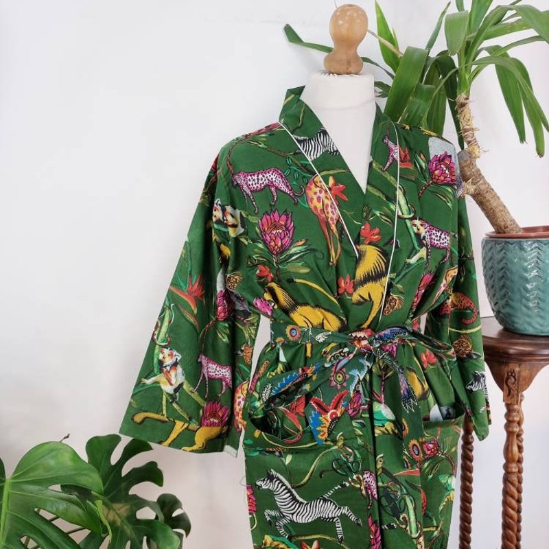 Indian Cotton Robe - Etsy