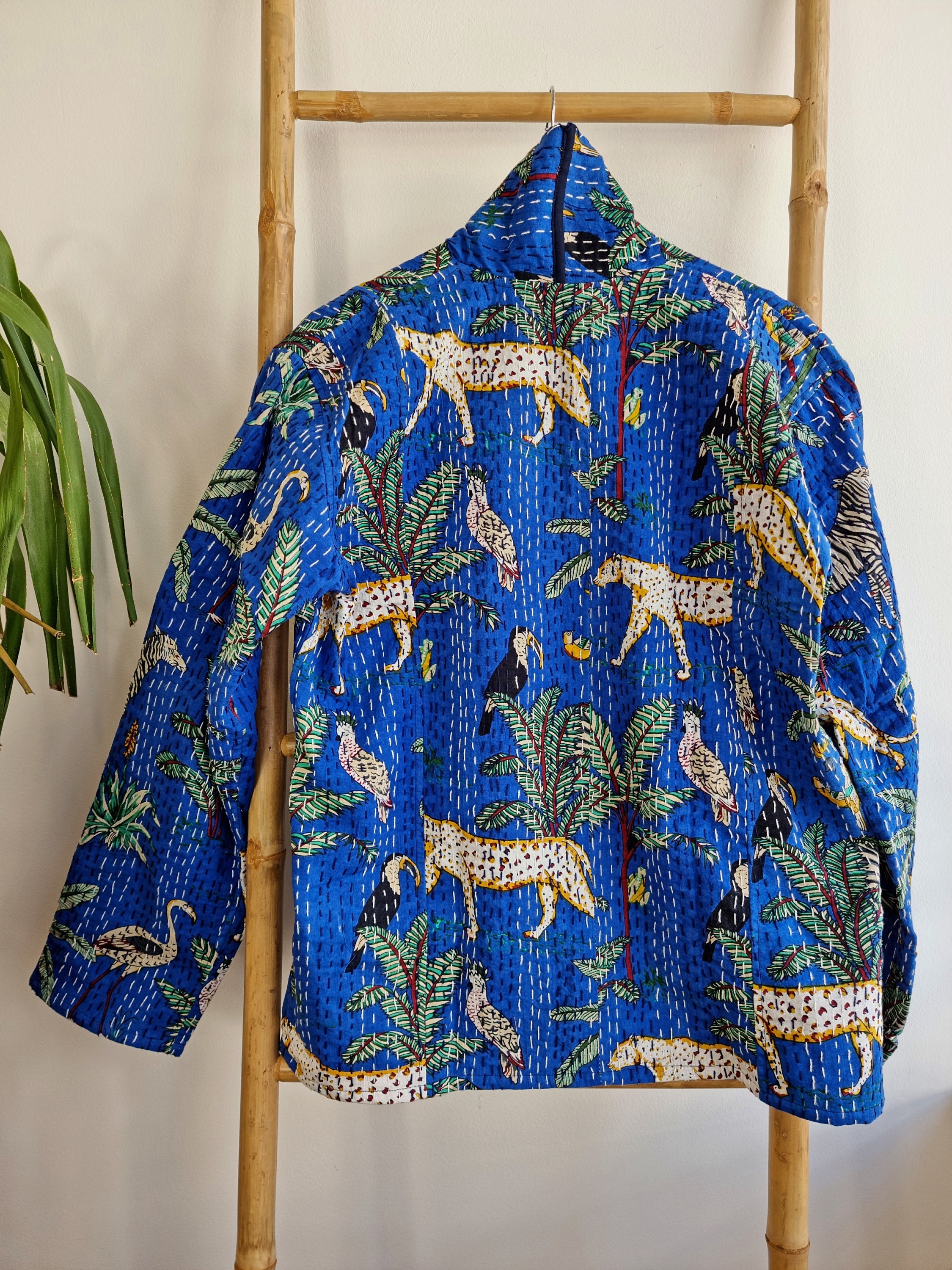 Kantha Reversible Short Length Spring Bolero Bohemian Melange Artist ...
