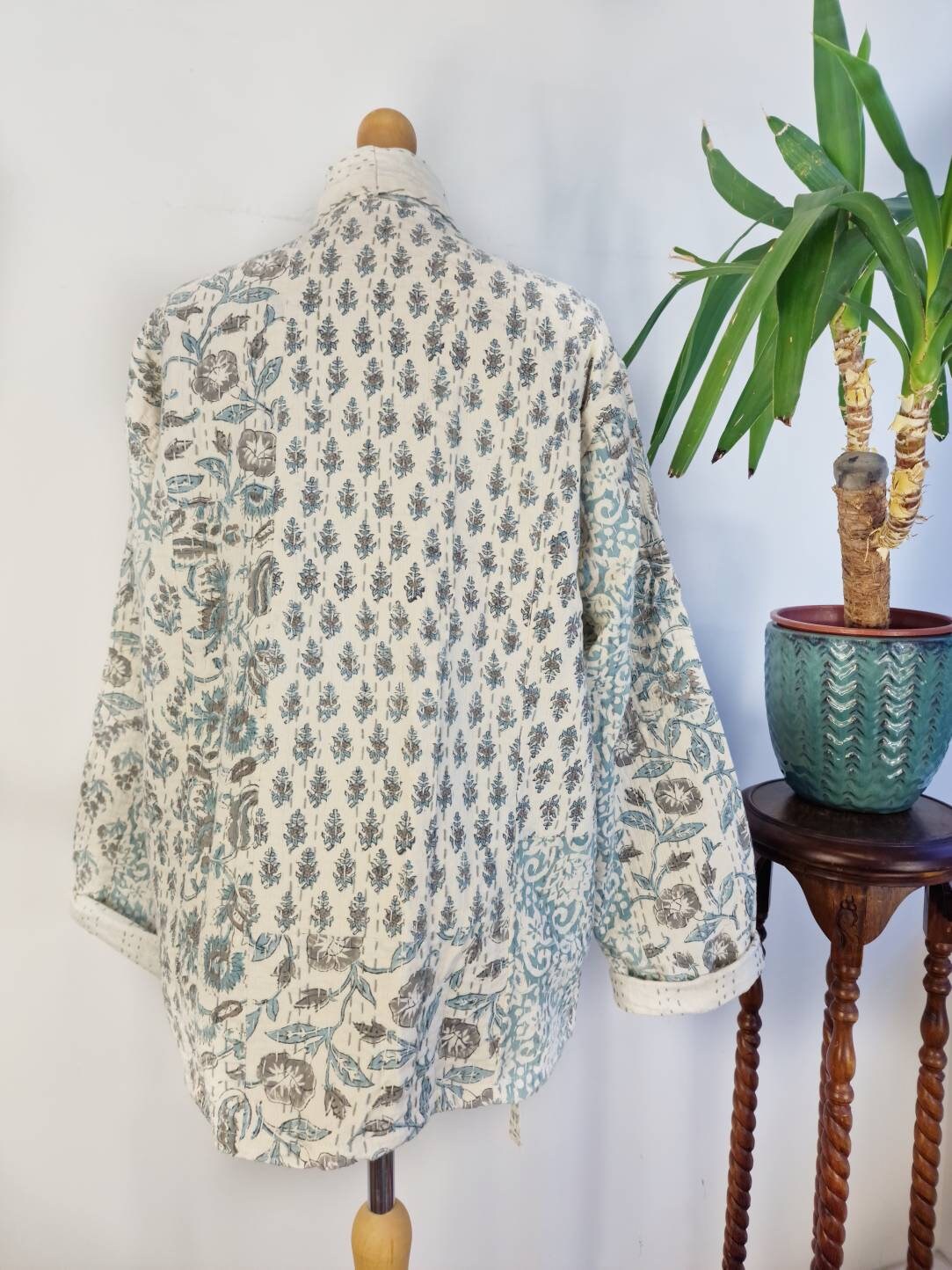 Kantha Reversible Short Length Spring Bolero All Season Bohemian ...