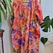Pure Cotton Handprinted House Robe Summer Kimono | Floral Beach Coverup ...