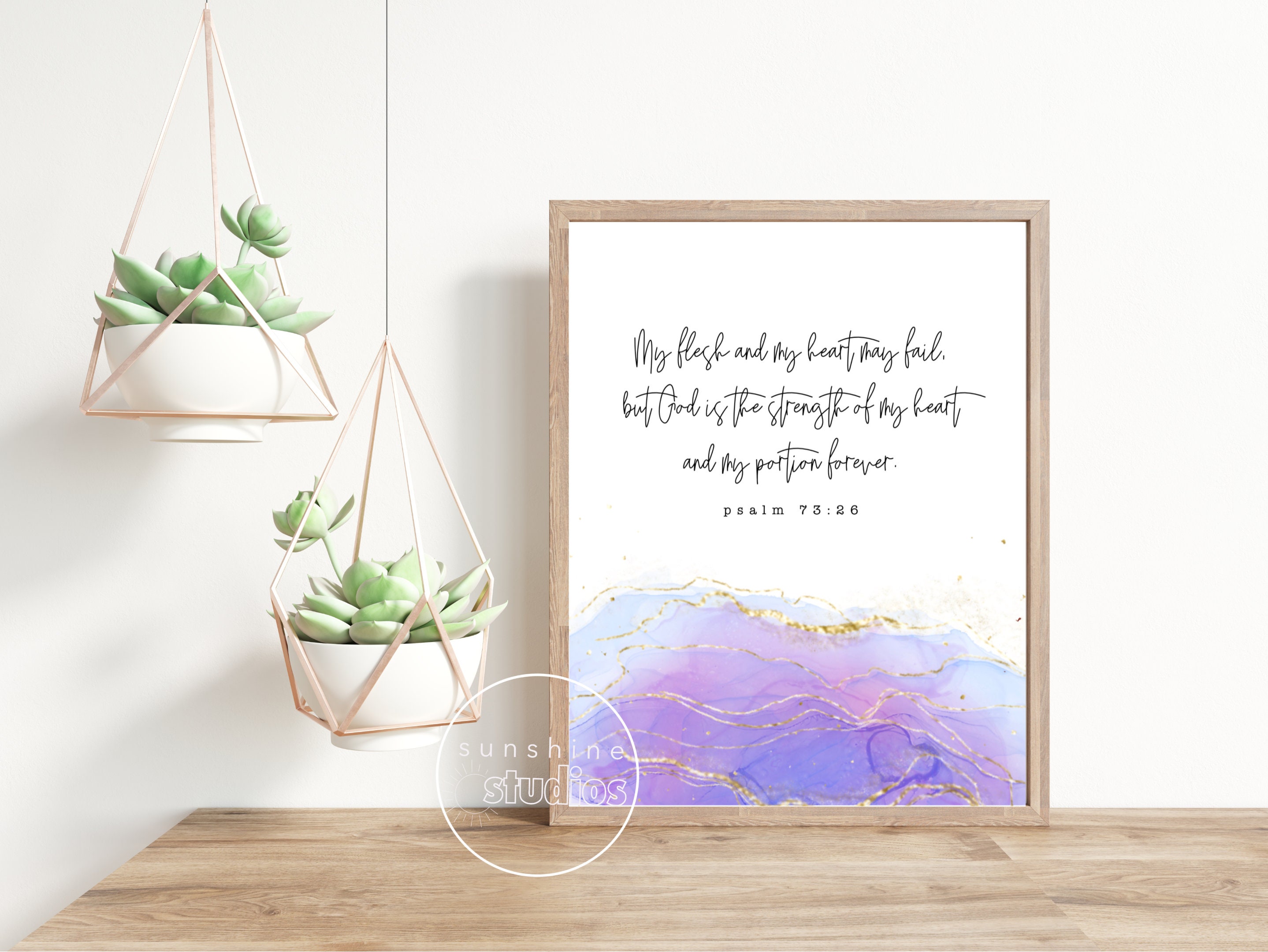 Scripture Wall Art, Download, Printable, Encouraging, Bible Verse ...