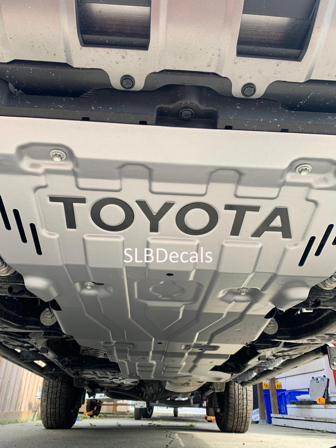 FITS Toyota Land Cruiser SKID PLATE Emblem Decal 2024 2025 LC250 First ...