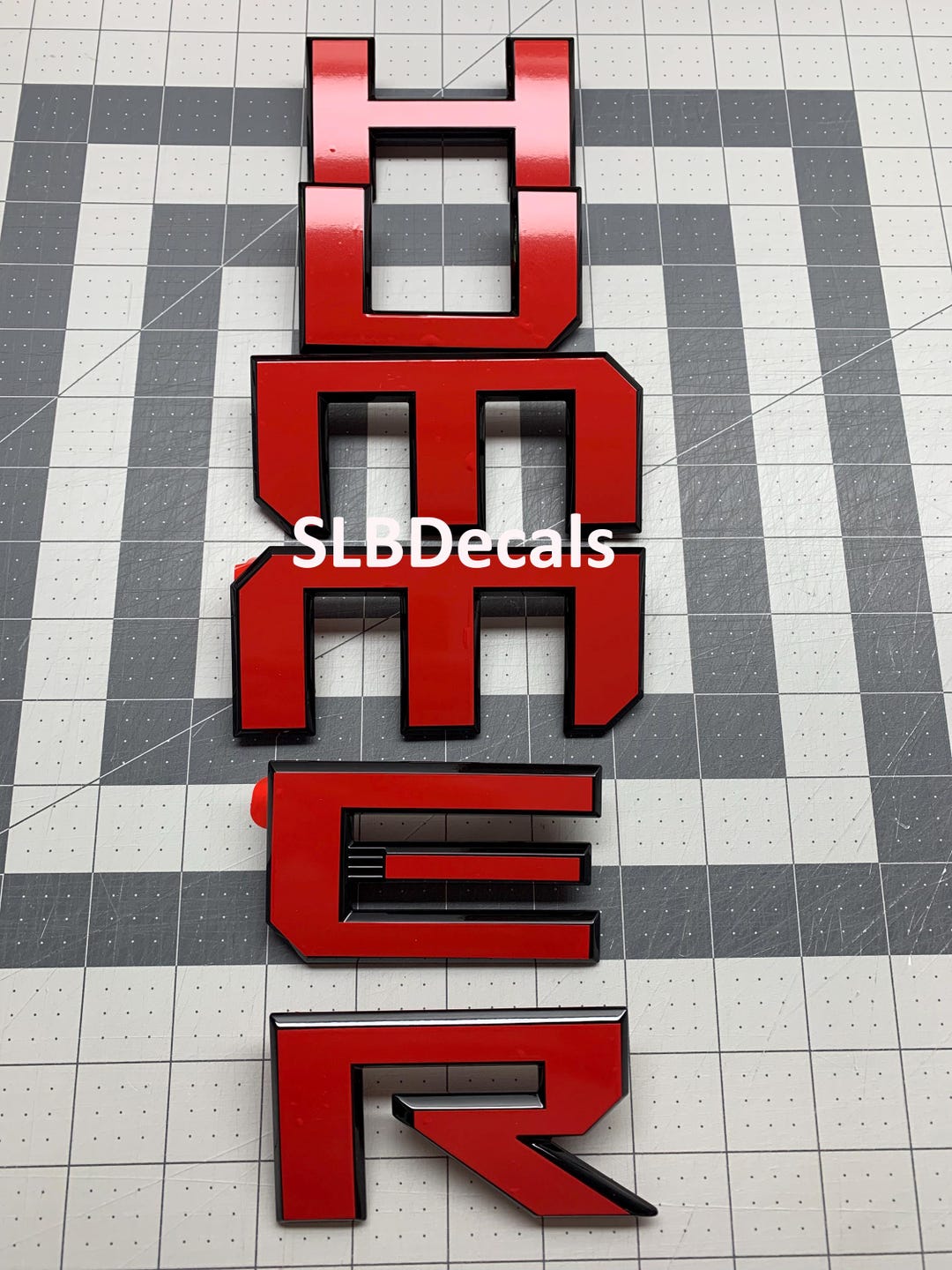 FITS Hummer EV Tailgate Emblem Decals 2022 2023 2024 2025 - Etsy