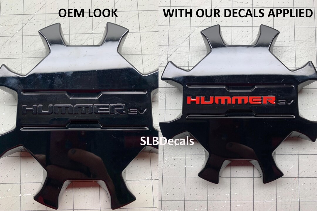 FITS Hummer EV Rim Caps Decals 2022 2023 2024 2025 - Etsy