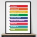 Buy Rainbow Diversity Poster School Counselor Poster Office Online in ...