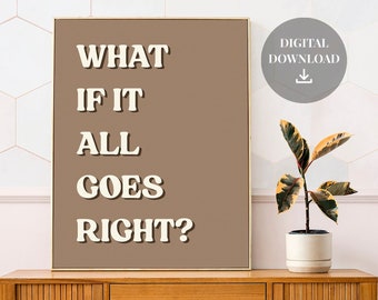 All Goes Right Print - Etsy