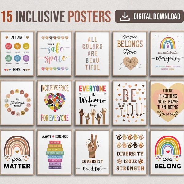 Diversity Poster - Etsy