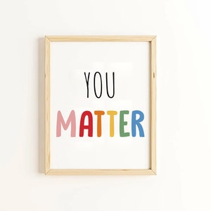 Classroom Posters Kids Positive Affirmation, Educational Poster, Kids ...