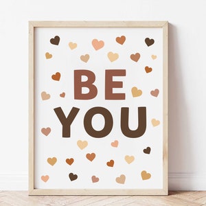 Diversity Set of 9 Posters, Believe in Yourself, Classroom Art ...