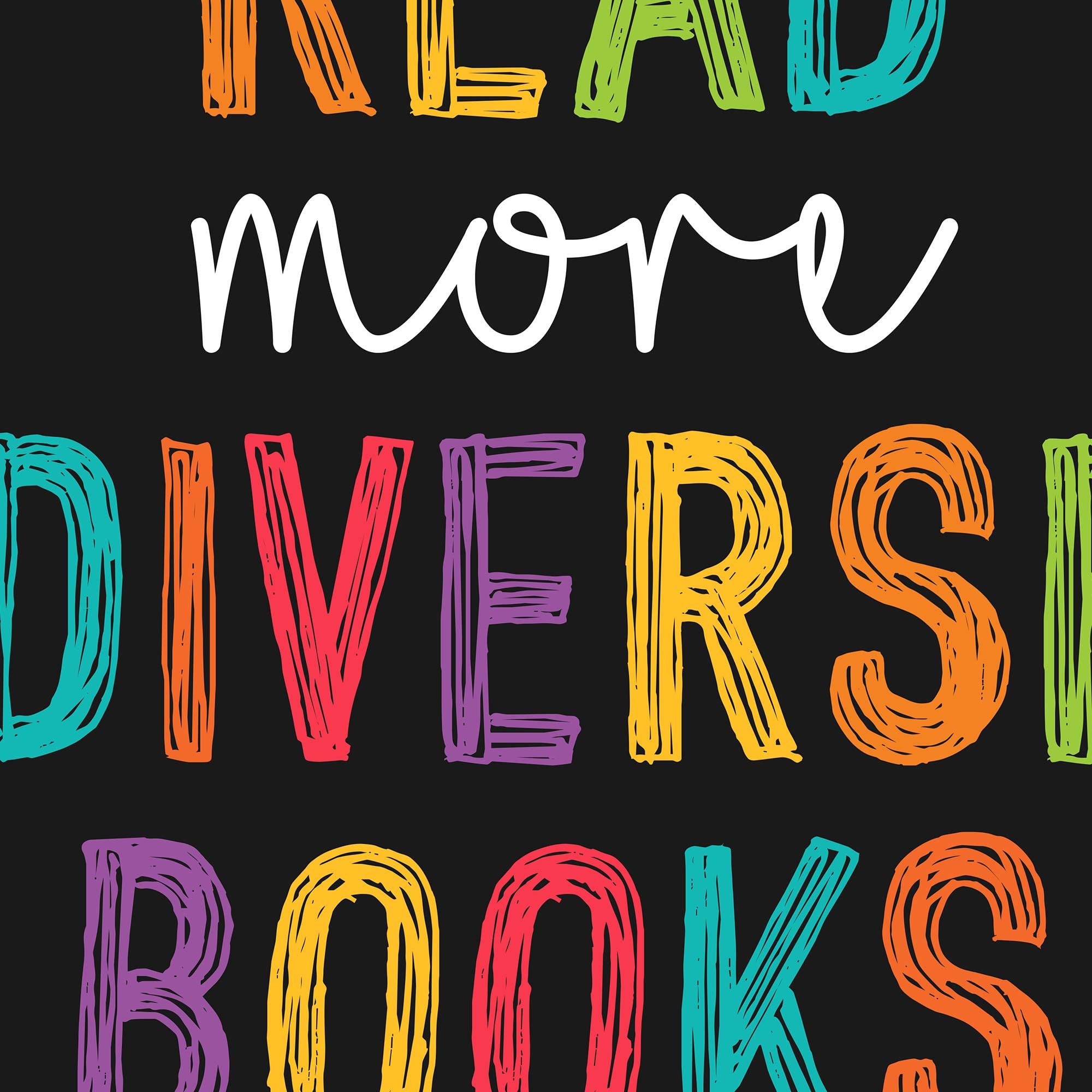 Read More Diverse Books Classroom Poster Digital Download - Etsy