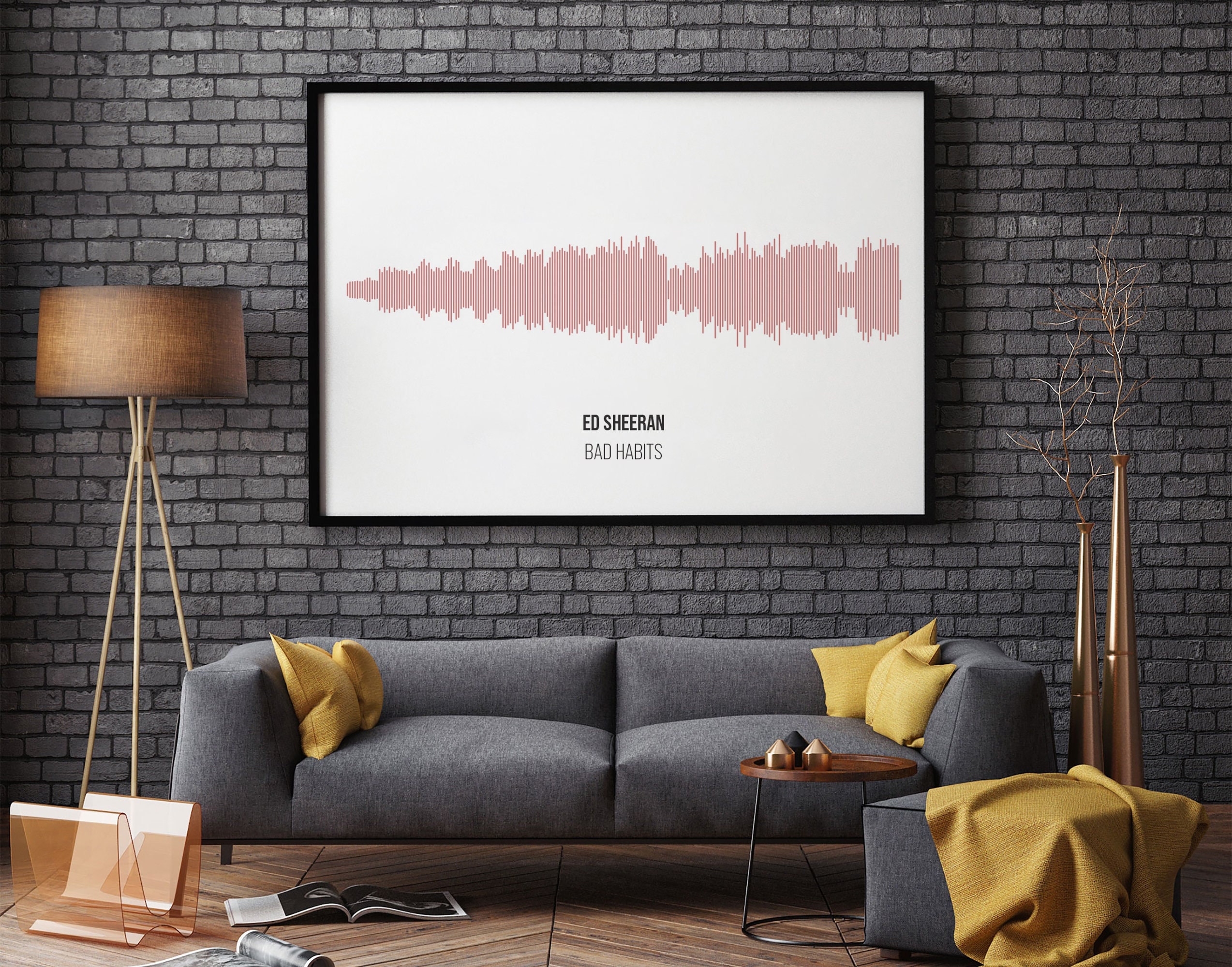 Personalised Soundwave Wall Art Print Sound Wave Printable - Etsy
