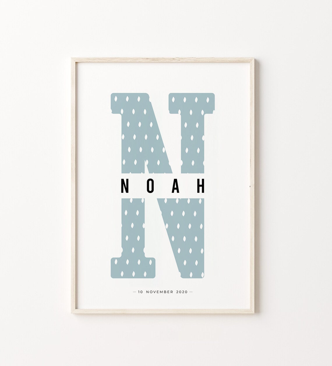 Custom Initial Print, Custom Name Prints, Custom Kids Gift Print ...