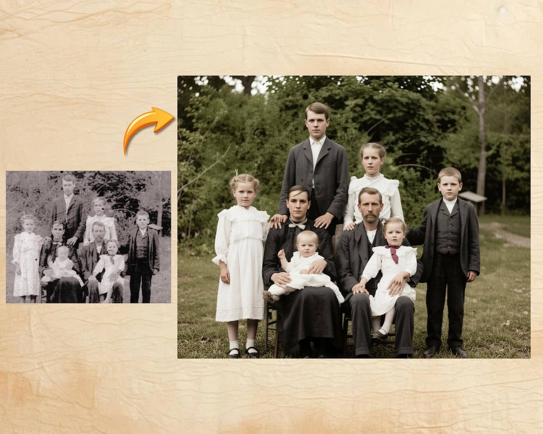 Photo Restoration and Colorization Service | Restore Old Photos ...