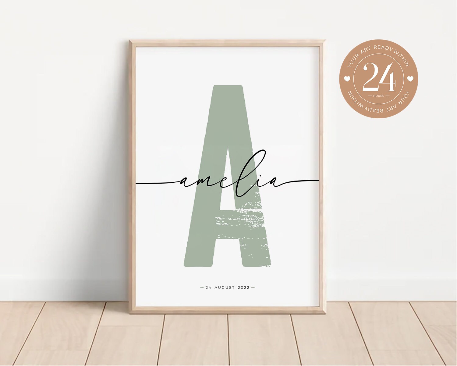Custom Name Prints Custom Initial Print Nursery Initial - Etsy