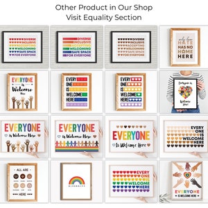 Buy Rainbow Diversity Poster, School Counselor Poster, Office Decor ...