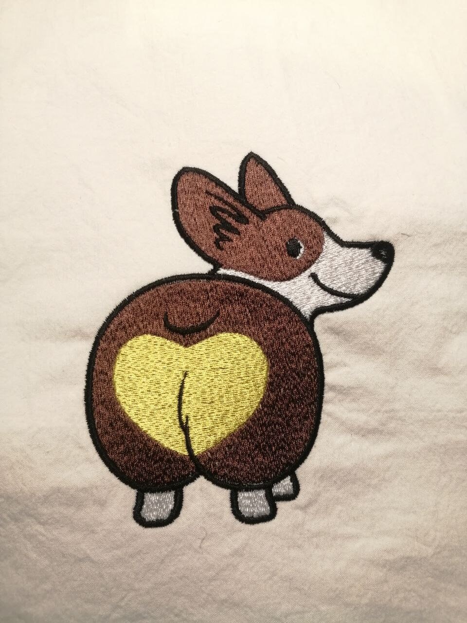 Corgi Dog Embroidery Design - Etsy