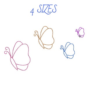 Butterfly Embroidery Designs Mini Butterflies Machine Embroidery Design ...