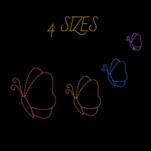 Butterfly Embroidery Designs Mini Butterflies Machine Embroidery Design ...
