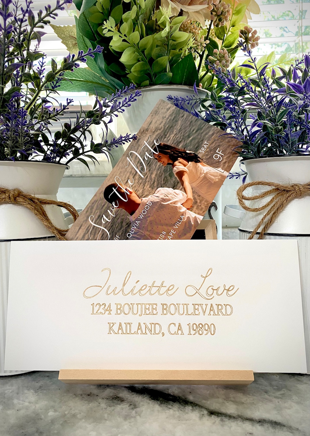 Gold Glitter Ink Envelope Addressing | Custom - Etsy
