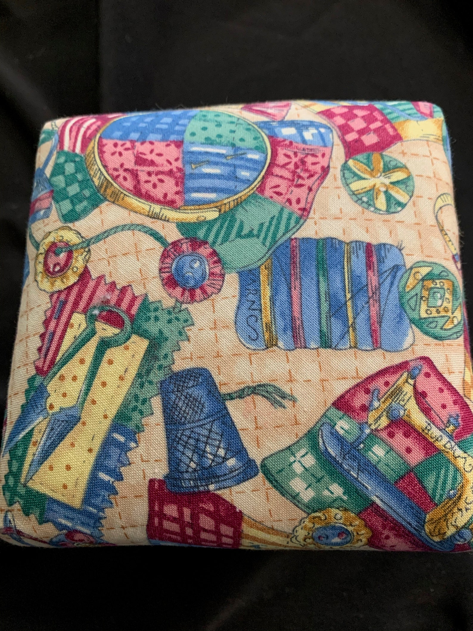 Fabric Covered Sewing Box / Kit - Etsy