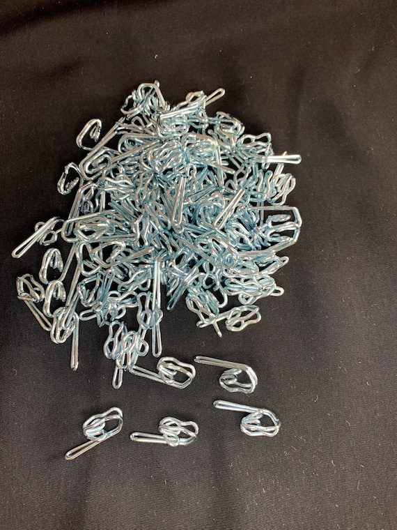 100 Metal curtain hooks | Etsy