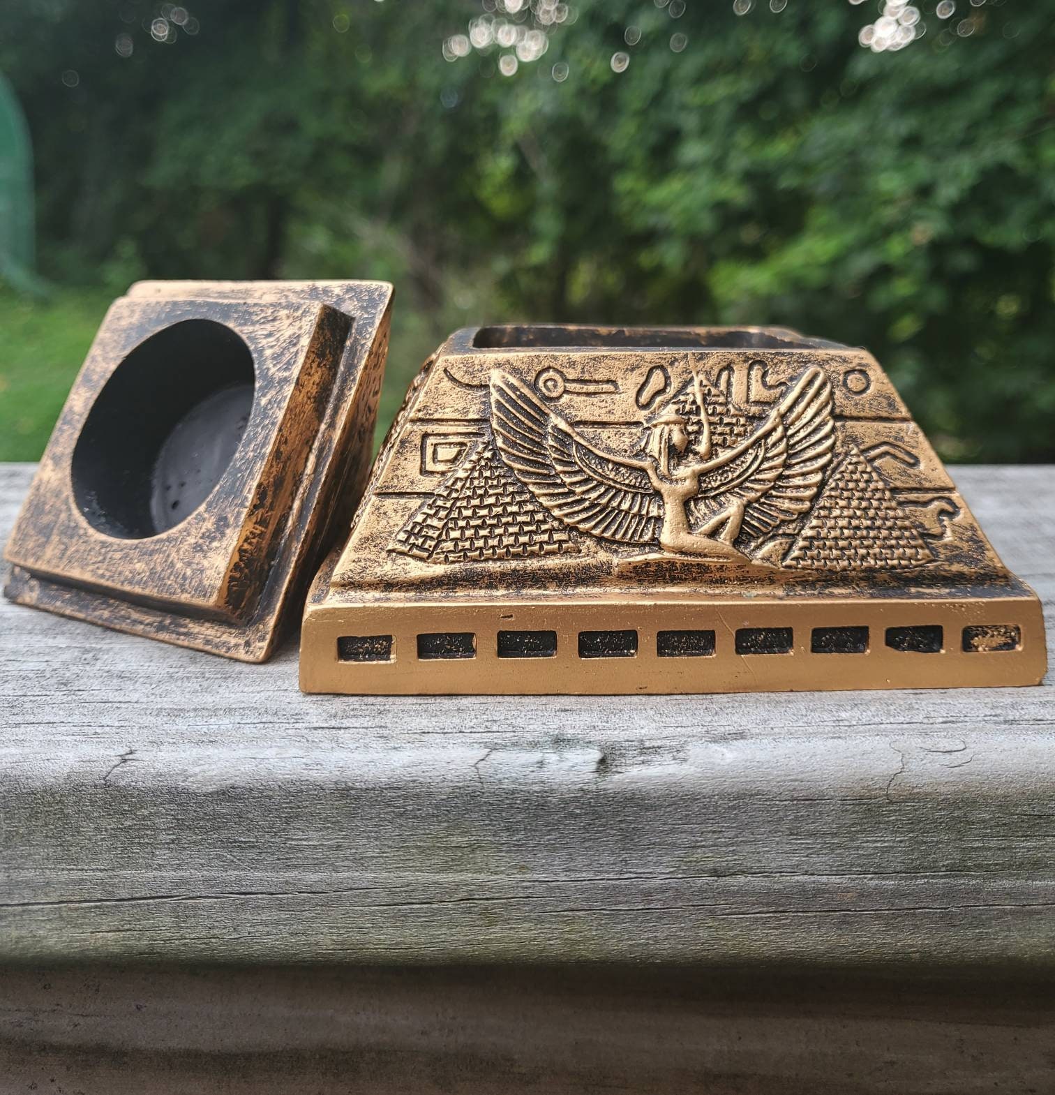 Egyptian Pyramid Jewelry Boxes