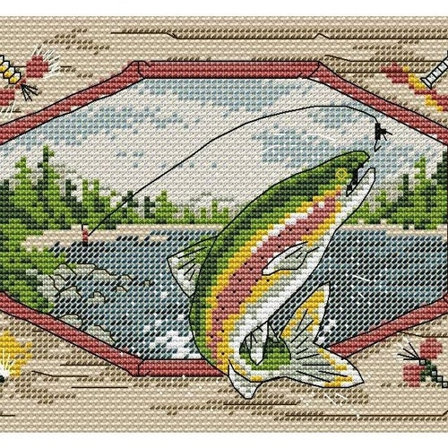 Bass Counted Cross Stitch Pattern Instant Download - Etsy