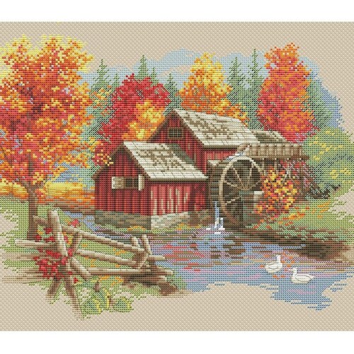 Autumn Cross Stitch Pattern Farm Cross Stitch Pattern PDF - Etsy