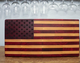 Flag Cutting Board | Etsy