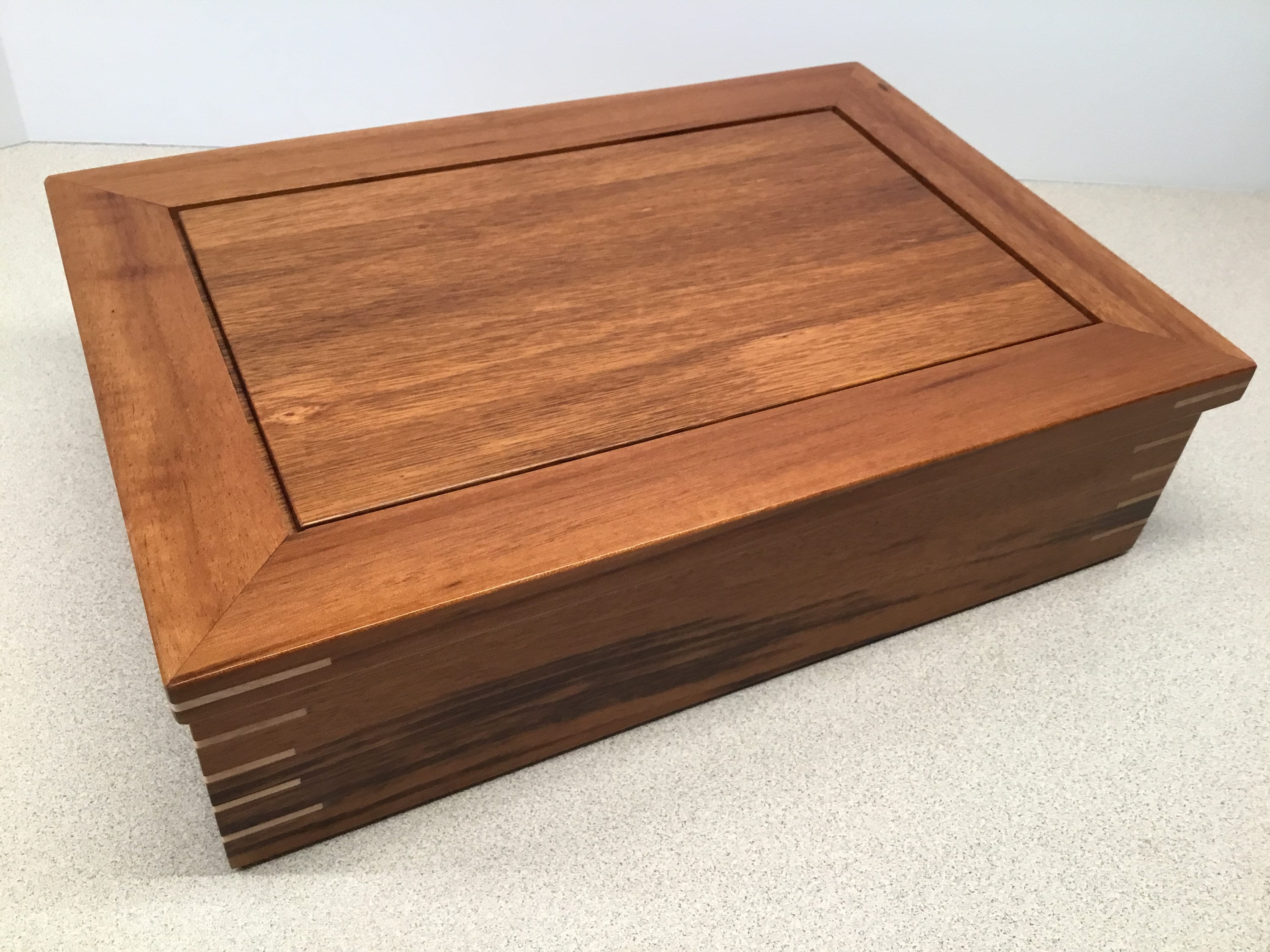 Tigerwood & Maple Jewelry Box - Etsy
