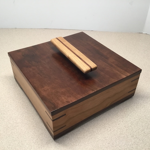 Shallow Wood Box - Etsy