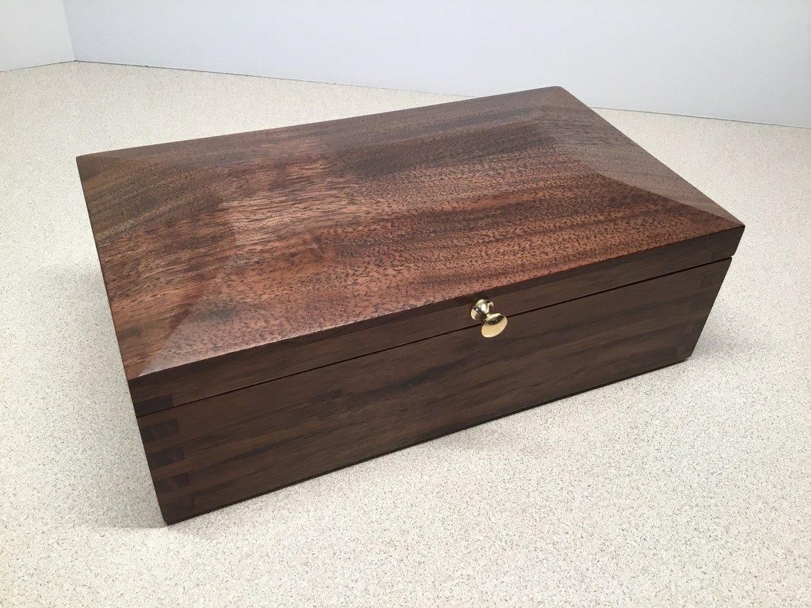 Black Walnut Box - Etsy