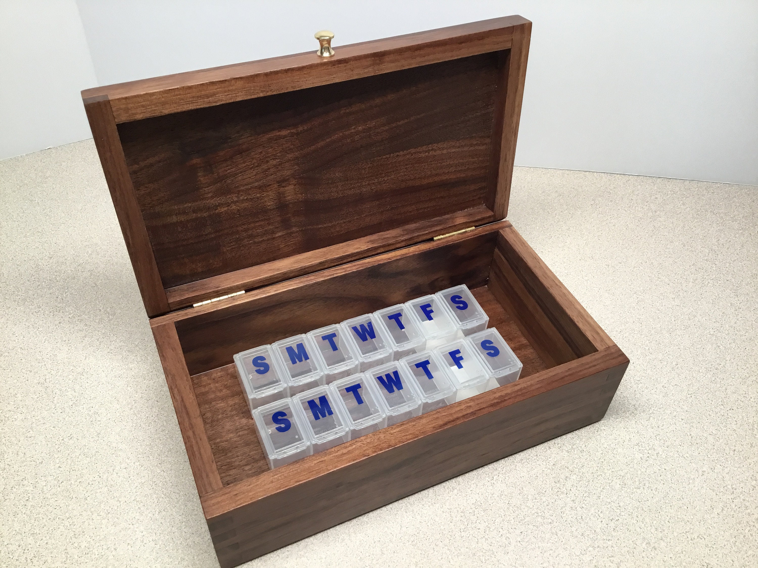 Black Walnut Box - Etsy