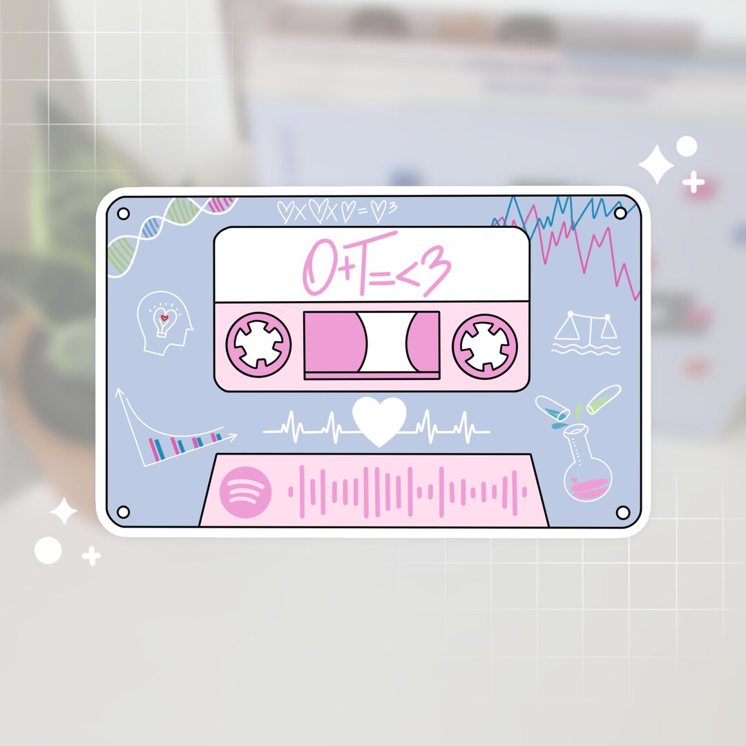 TWICE formula of Love Inspired Cassette Sticker With Spotify Code ...